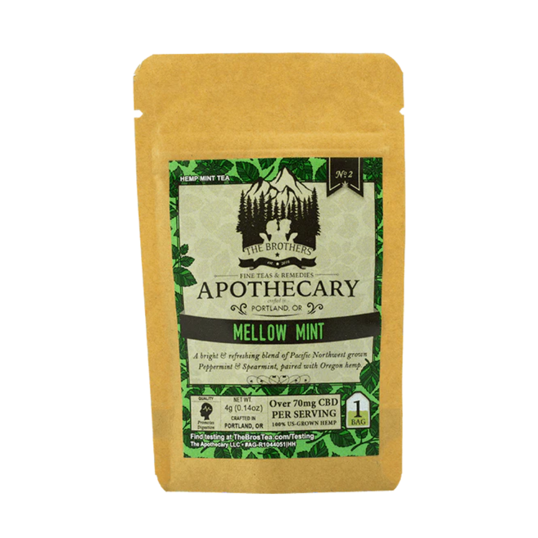 The Brothers Apothecary Mellow Mint | Hemp CBD Tea – Earth Flower Wellness