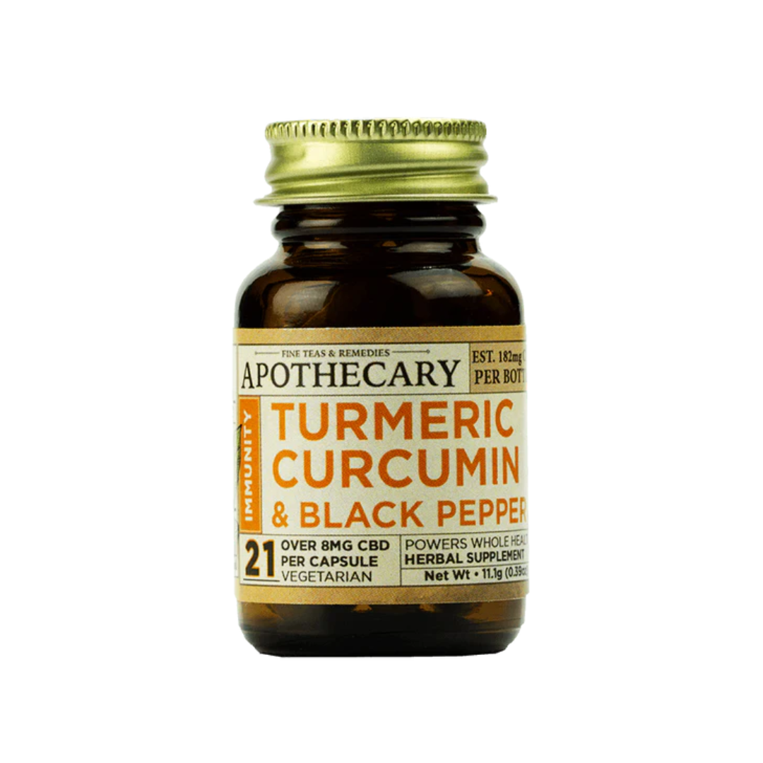 The Brothers Apothecary CBD Turmeric Capsules – Earth Flower Wellness